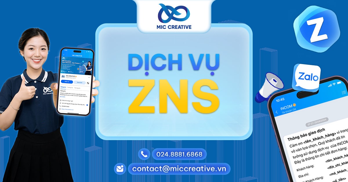 Dịch vụ gửi thông báo Zalo ZNS tăng tương tác tới khách hàng