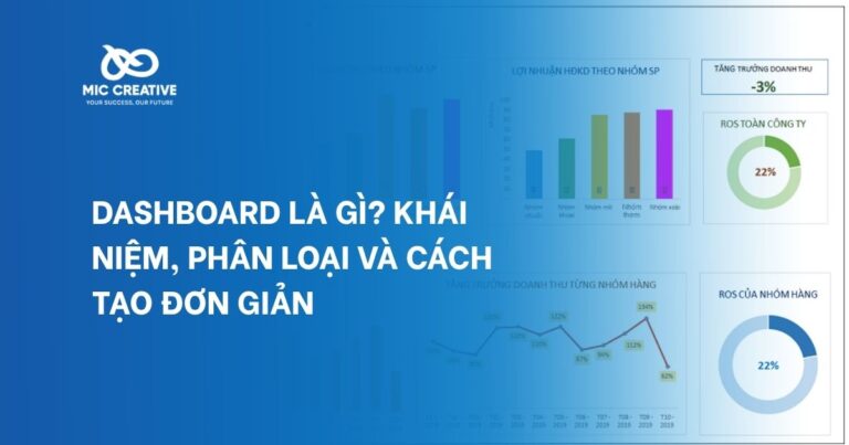 Dashboard là gì? Lợi ích và cách tạo Dashboard đơn giản