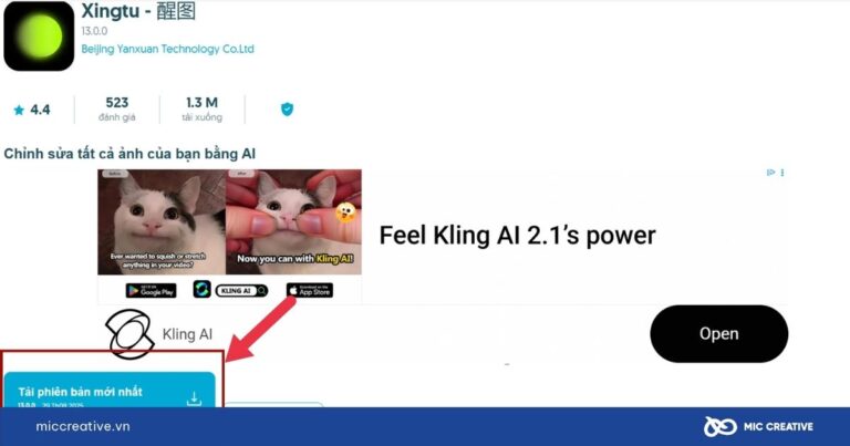 Cách tải app Xingtu 醒图 cho iOS và Android nhanh gọn nhất